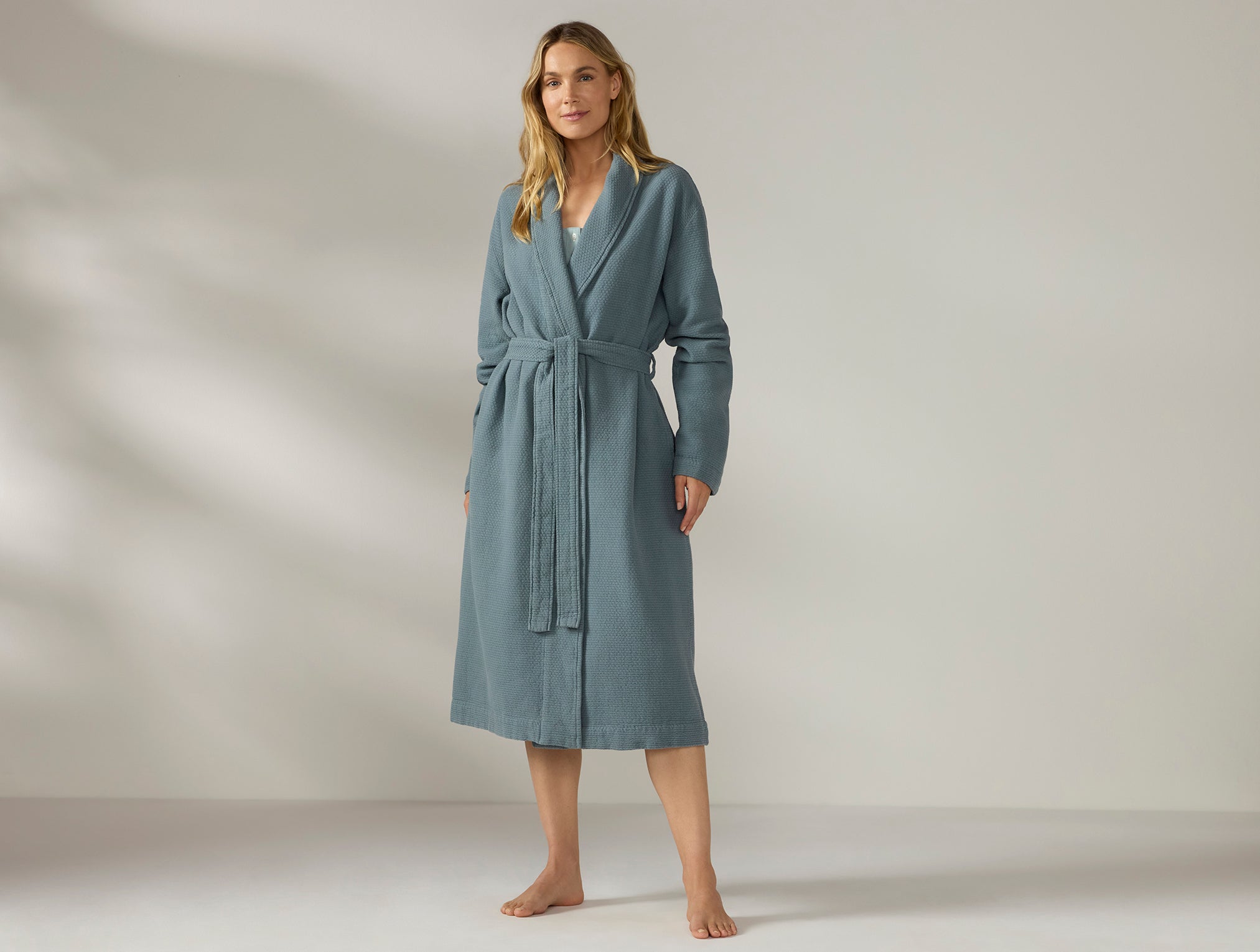 Coyuchi Women's Adriatic Organic Robe – Organic Living AZ