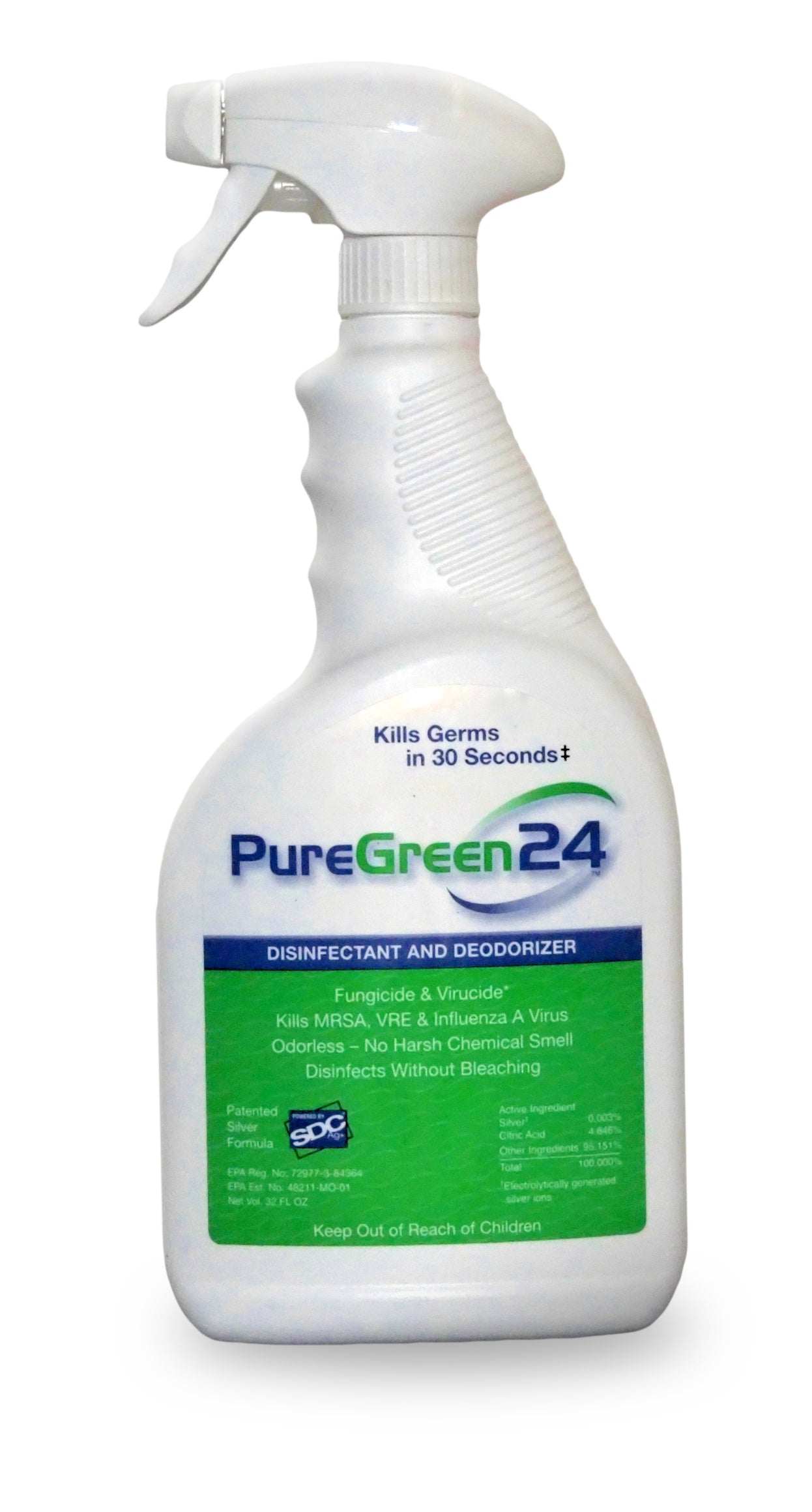 PureGreen24 Disinfectant & Antifungal – Organic Living AZ
